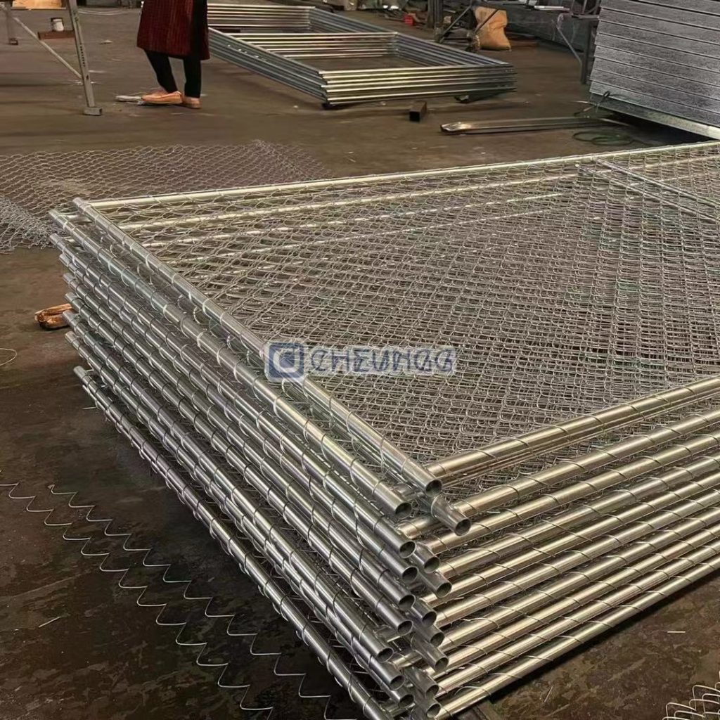Wholesale Chain Link Temporary Fence Panels – 6′ × 10′, Heavy Duty ...