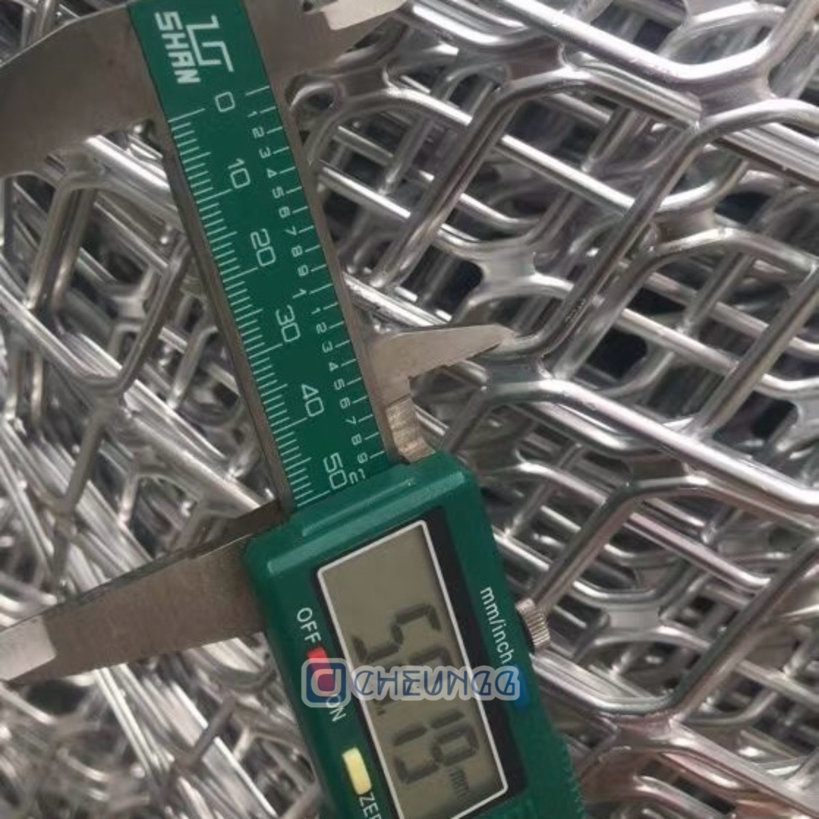 Aluminum Diamond Security Grille | Factory Supplier China – Fence Mesh ...