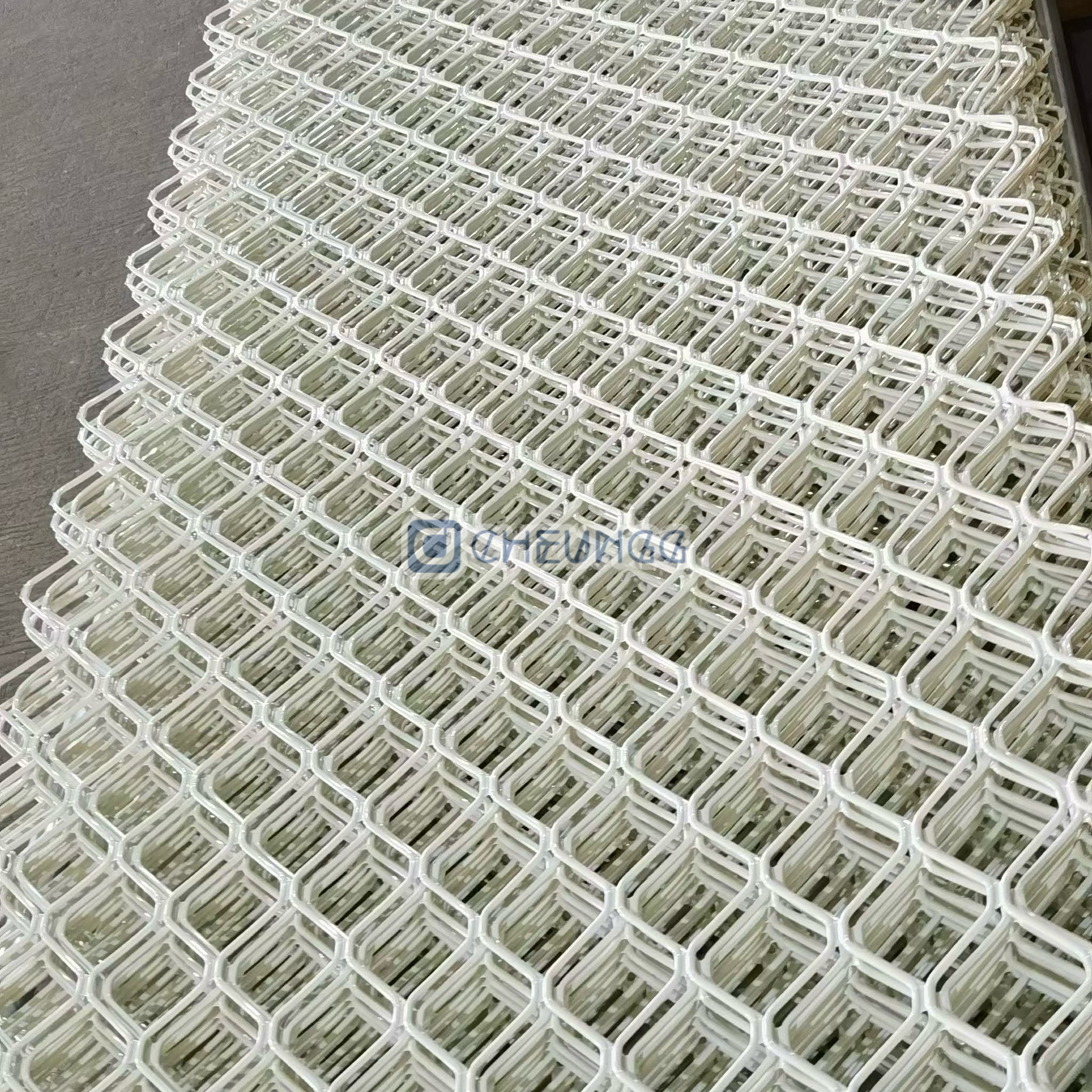 Aluminum Diamond Security Grille | Factory Supplier China – Fence Mesh ...