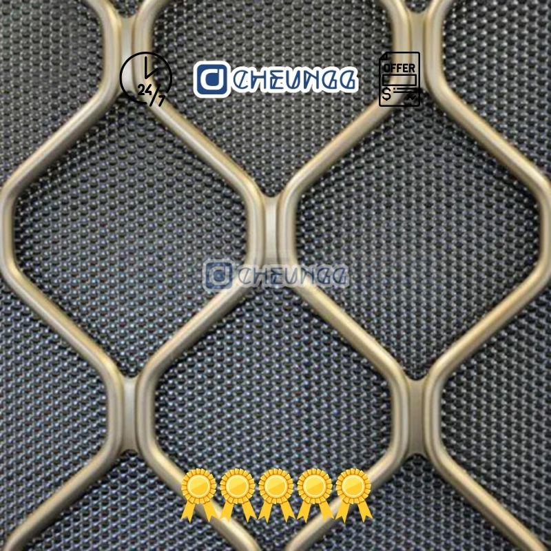 Aluminum Diamond Security Grille | Factory Supplier China – Fence Mesh ...