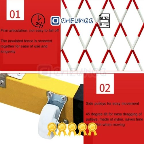 Wholesale Price-Retractable Traffic Barricade, Construction Retractable ...